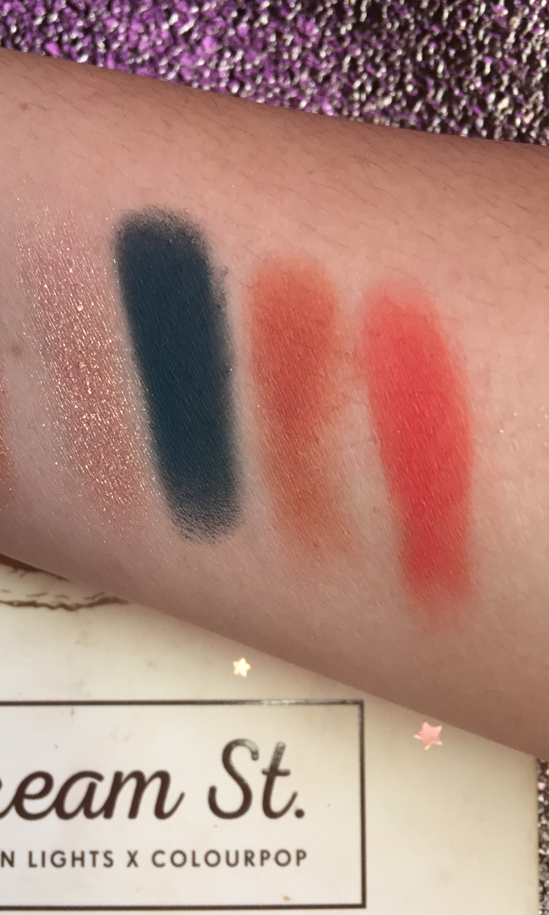 7 looks, 1 paleta de sombras-Dream St. de Colourpop X Kathleen Lights ...